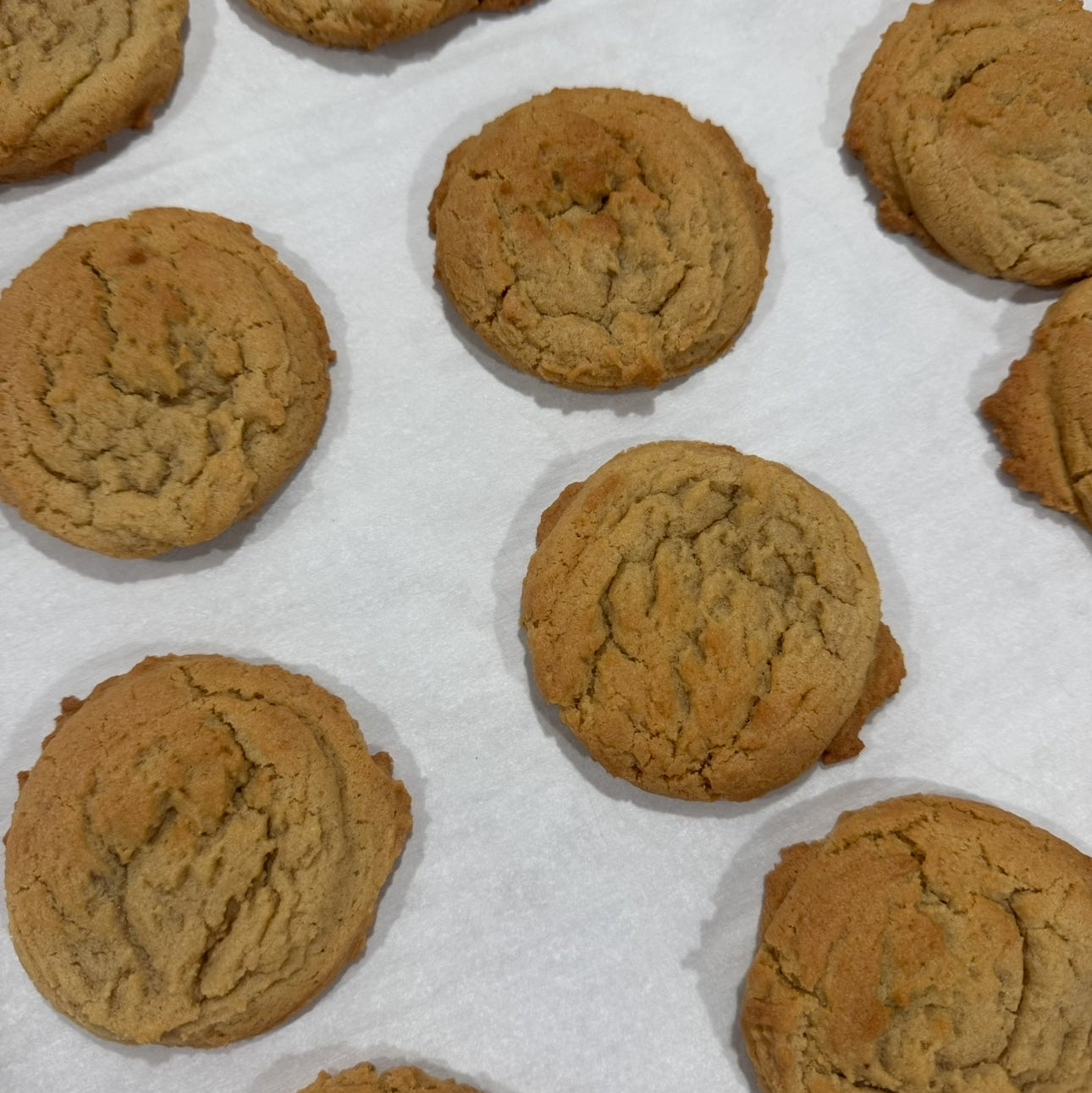 Peanut Butter Cookies (bag of 5) – Outer Bakes
